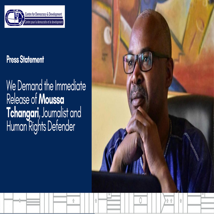 We Demand the Immediate Release of Moussa Tchangari, Journalist and Human Rights Defender